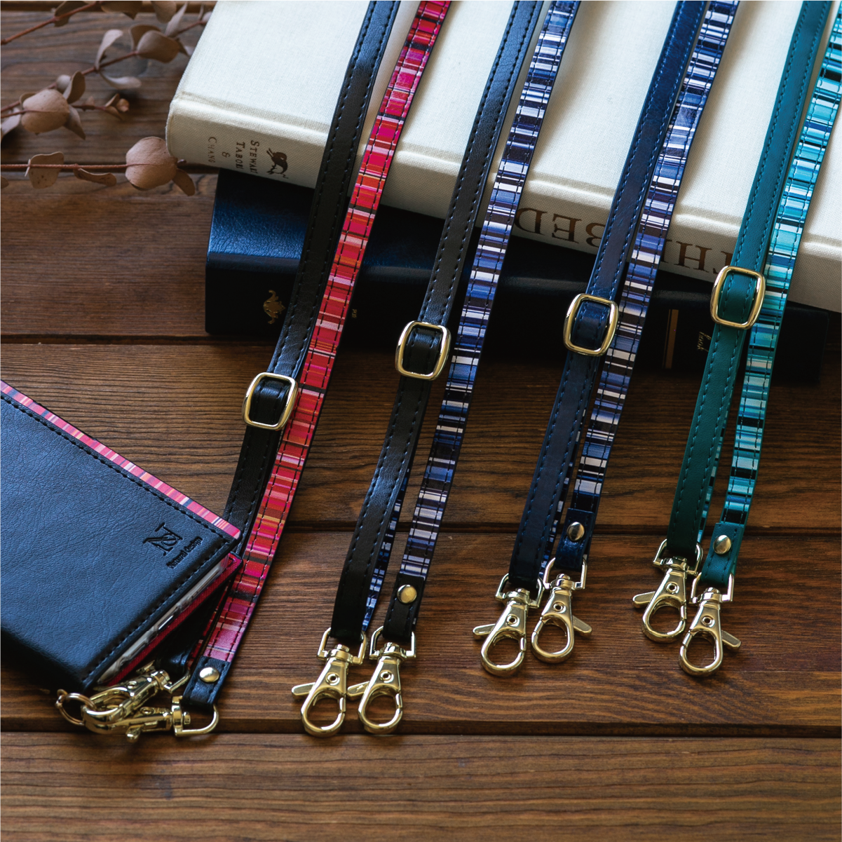 ショルダーストラップ アクセントボーダー - スタイリッシュなデザイン- NATURAL fun