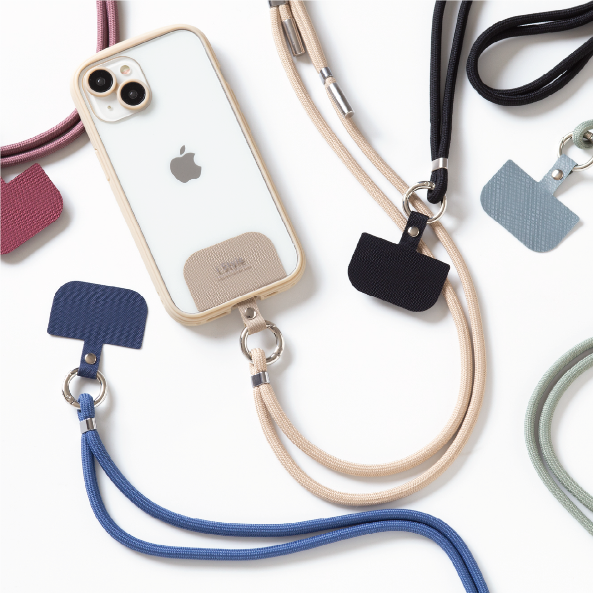 多機能ショルダーストラップ i.Style - 全スマホケース対応- NATURAL fun