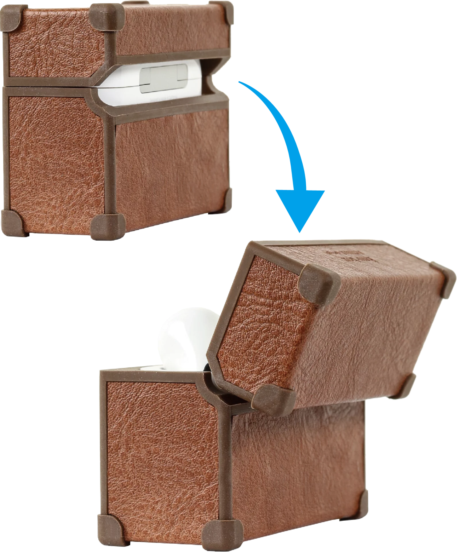 AirPods Pro専用ケース Emu-box｜レトロモダンデザイン＆120%楽しむ『遊べるケース』- NATURAL fun